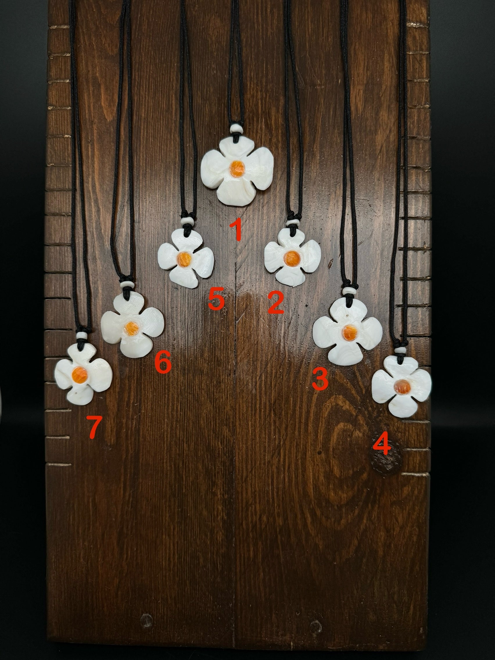 Hima Flower with Spondylus Inlay – Marianas Creations Saipan